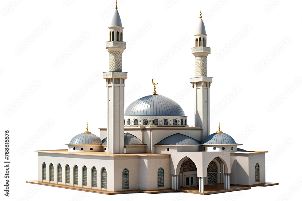 mosque isolated on transparent background, element remove background ...