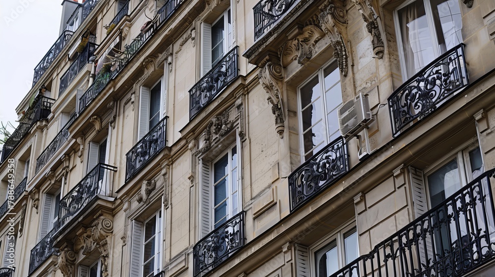 Many Parisian buildings, especially those in the city center, boast ...