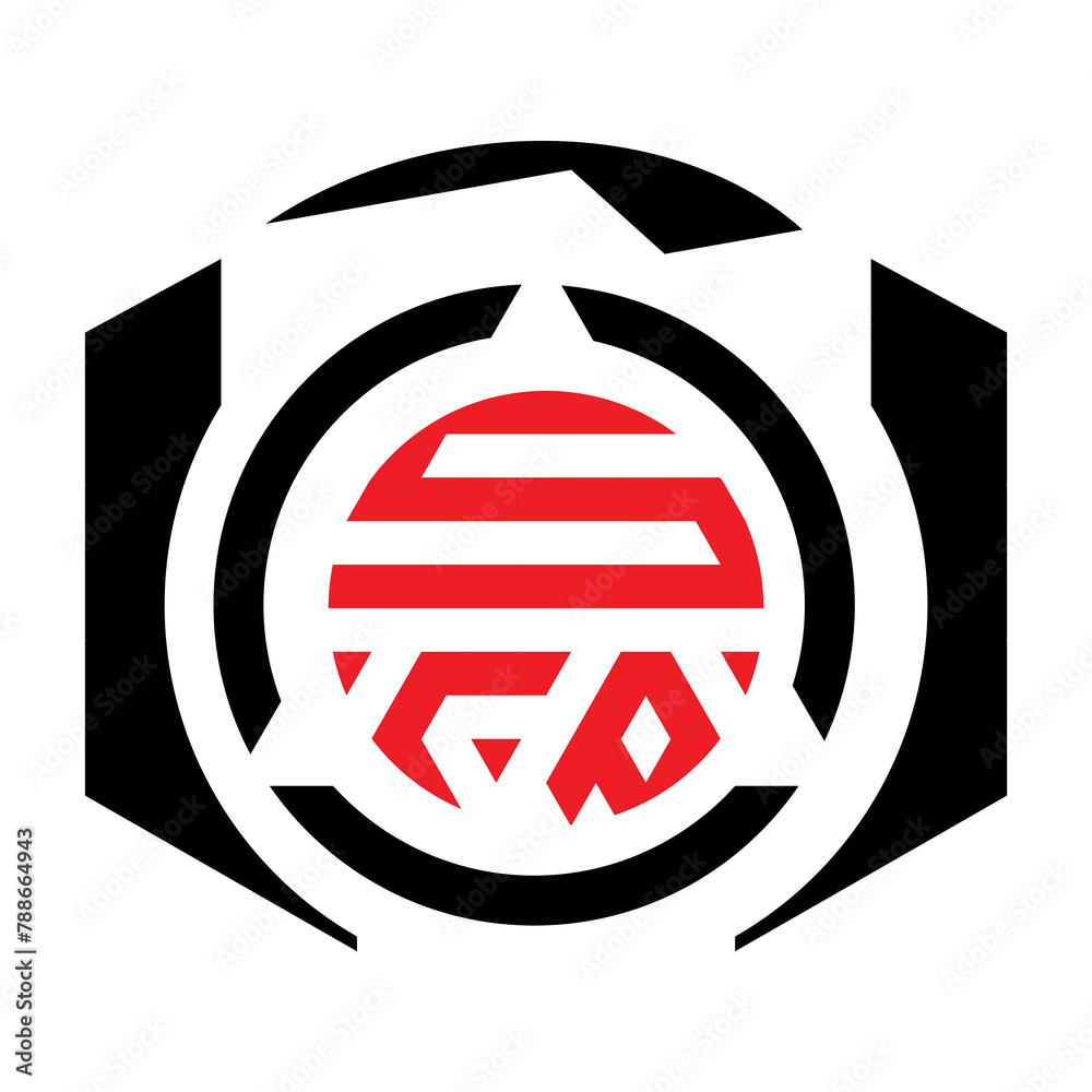 SCP, SCP letter, SCP Initials, SCP circle, SCP Flat, SCP business, SCP ...