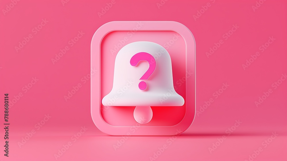 Notification message bell icon alert with number 2 and alarm mail on ...