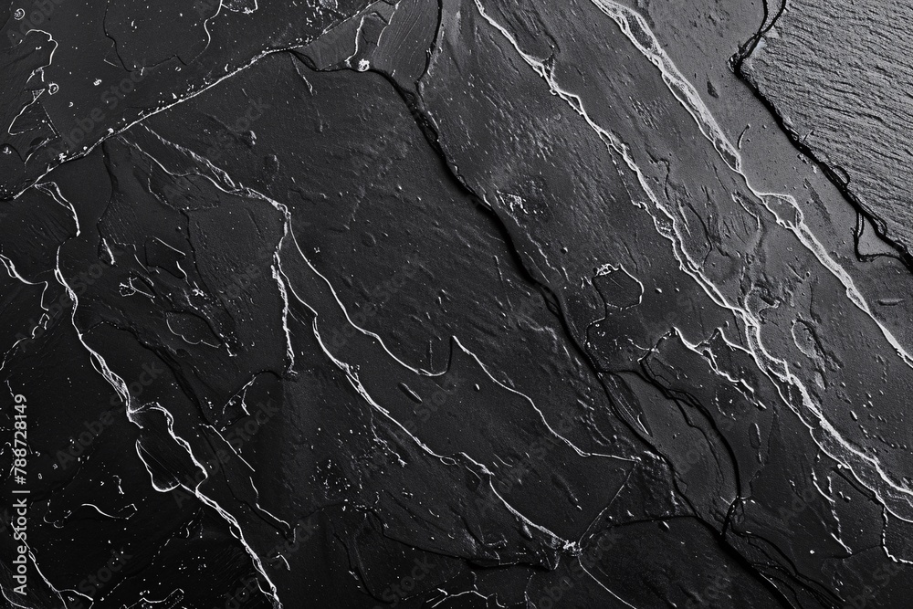 Black Stone texture. Beautyful stone texture. Textured layers of black ...