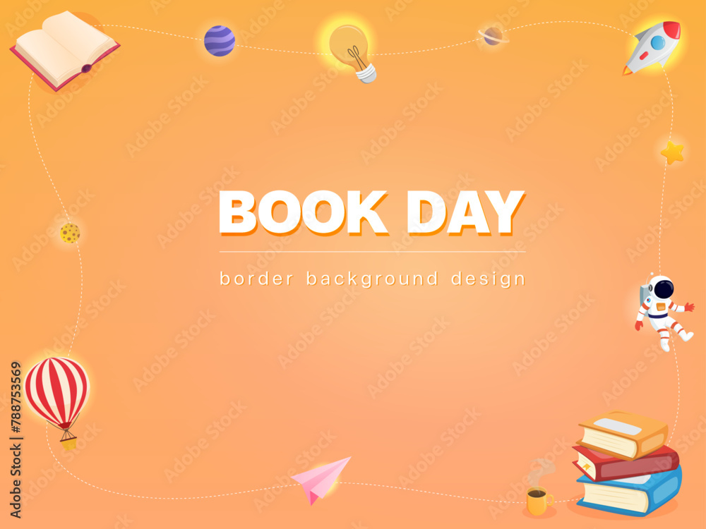 world book day children reading fantasy circle idea imagination ...