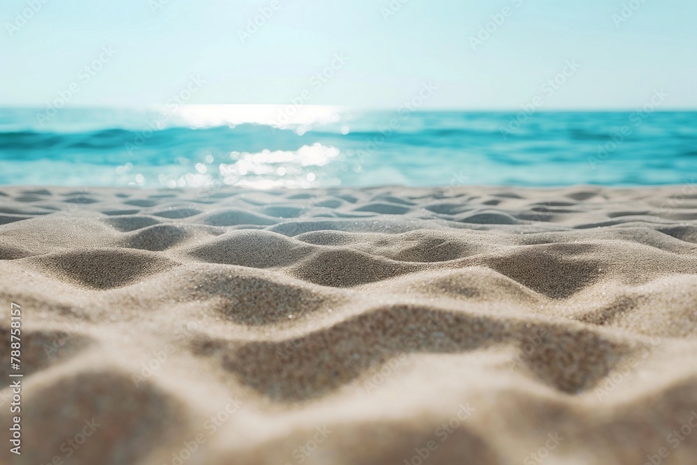Sea and sand wit sky background, beach background, sandy beach ...