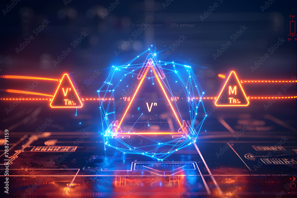 Foto de Diagrammatic Representation of Ohm's Law in Physics ...