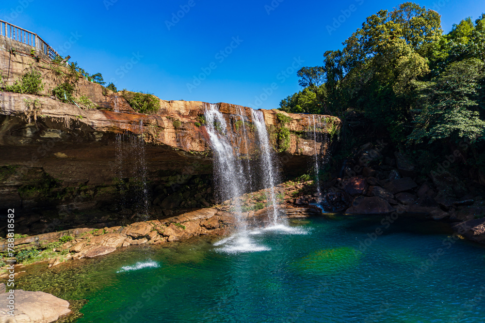 Krang Shuri Waterfalls, Krang Suri Rd, Umlārem, Meghalaya, India, Most ...