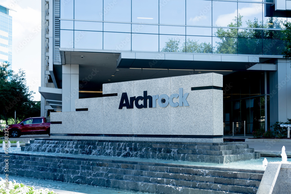 Houston, Texas, USA - April 14, 2024: Archrock Corporate Headquarters ...