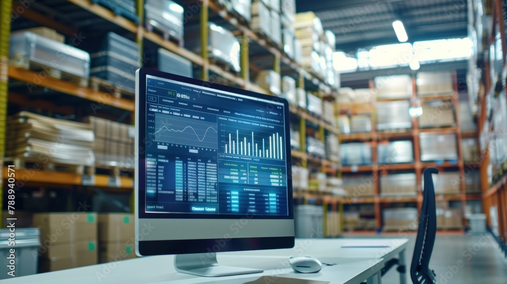 Innovative computerized warehouse management software for real-time ...