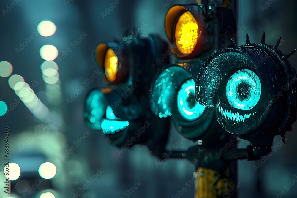 Quirky Mischief-Maker Demon Turns Traffic Lights Green,Causing Laughter ...