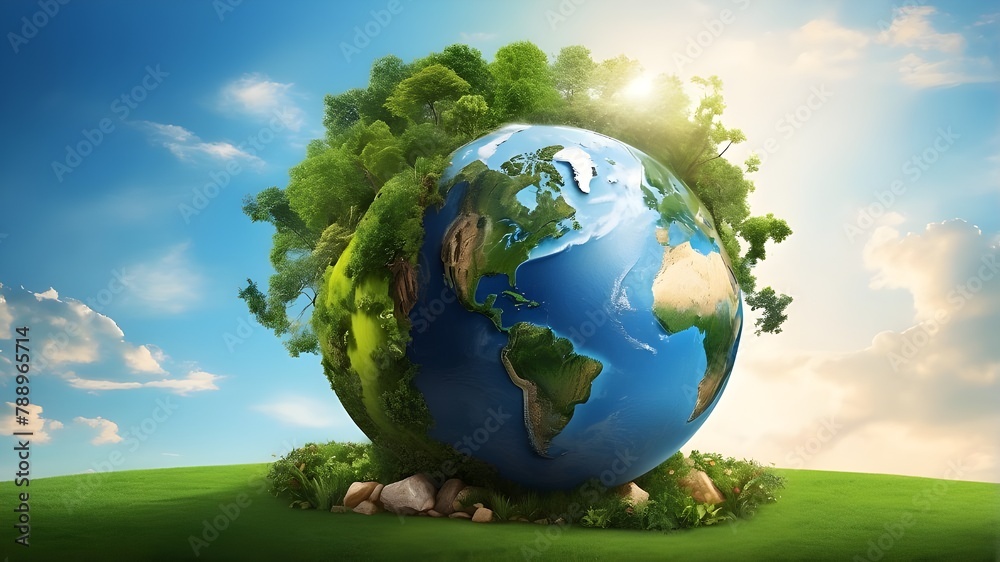 global ecology and the globe-based idea of Earth Day. nature and a ...