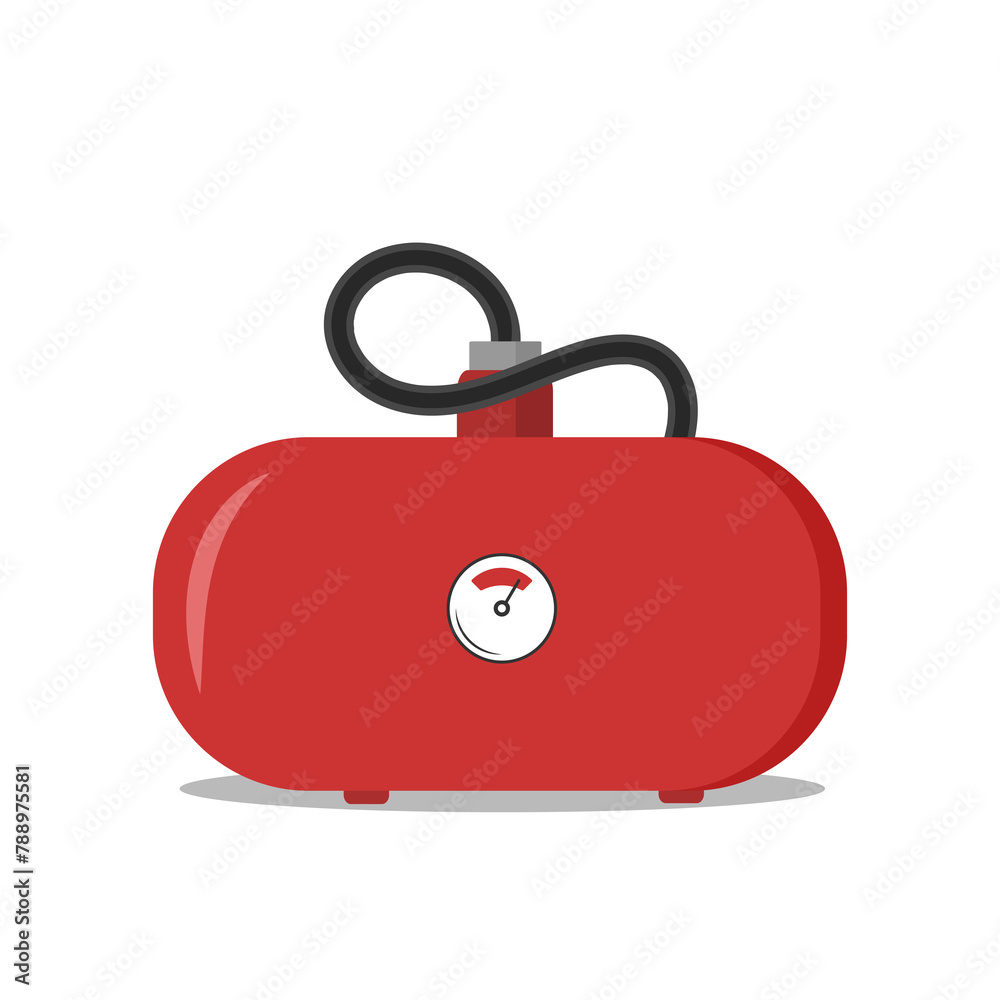 PNG, Set of red fire extinguishers, icons - safety symbol - protection ...