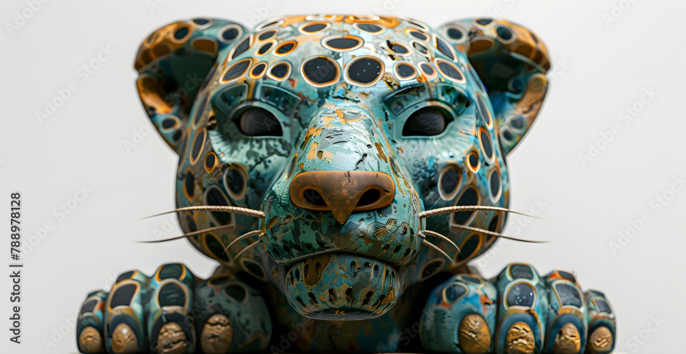 Olmec god Jaguar God (The jaguar was a symbol of strength and power for ...