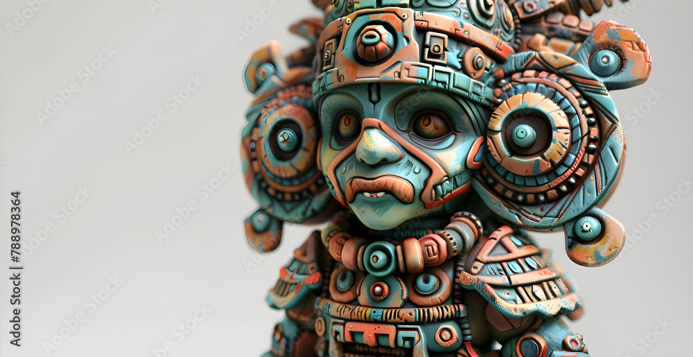aztec god Chalchiuhtlicue( The goddess of water, rivers, seas, and ...