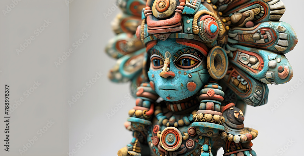 aztec god Chalchiuhtlicue( The goddess of water, rivers, seas, and ...