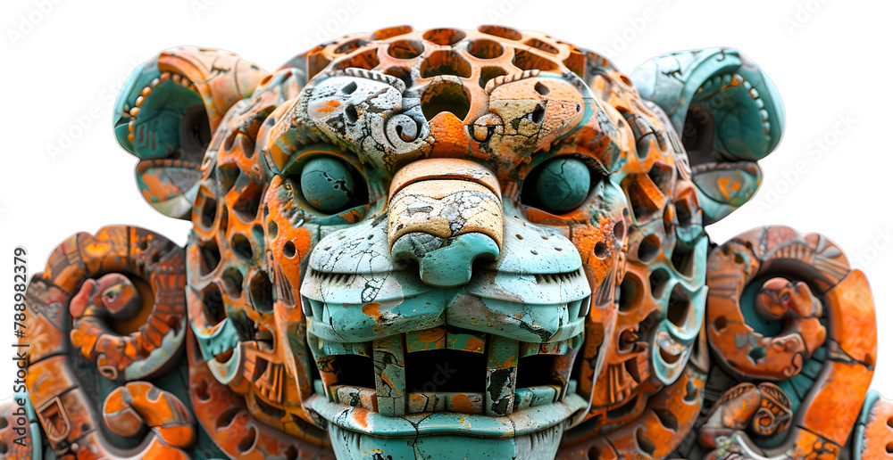 Olmec god Jaguar God (The jaguar was a symbol of strength and power for ...