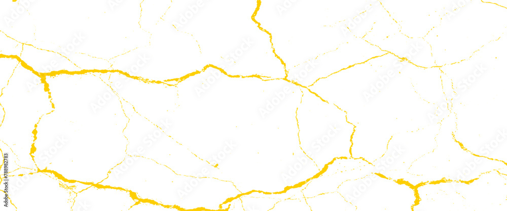 Vector abstract Transparent background with Japanese kintsugi cracks ...