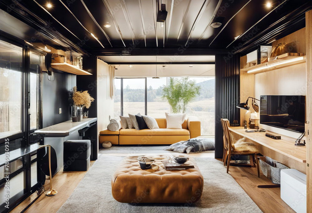 shipping container home interior converter Stylish architecture ...