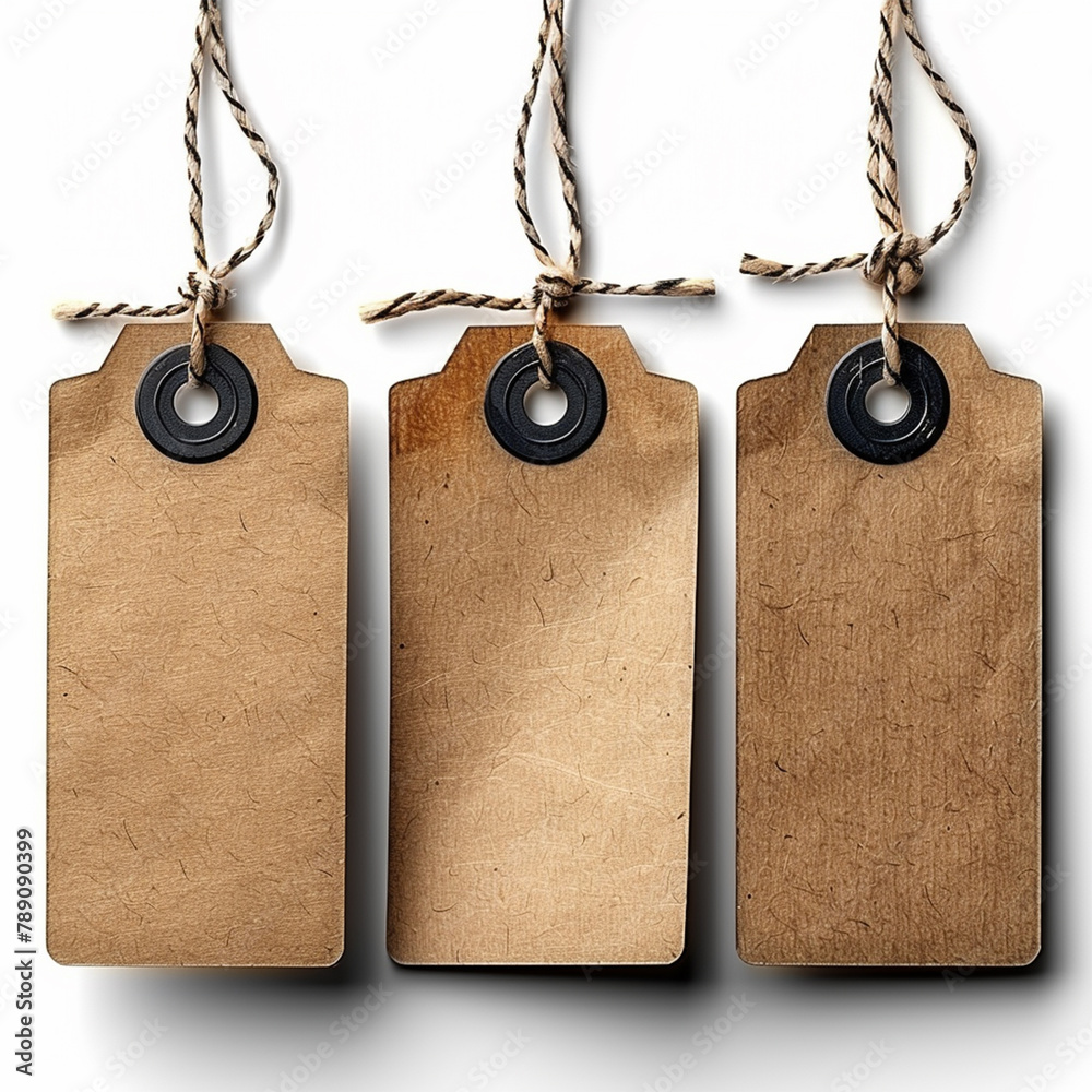 Vector empty price tags. Yellow price tags png. Template of price tags ...