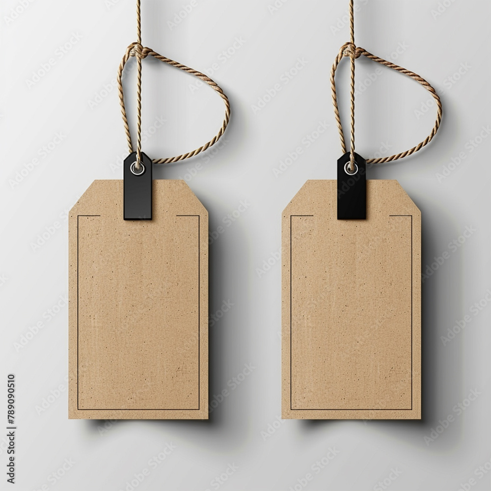 Vector empty price tags. Yellow price tags png. Template of price tags ...