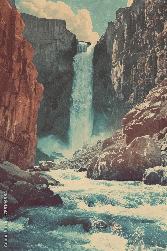 Paradox Falls, where the water flows into Chrono Vortex Valley ...