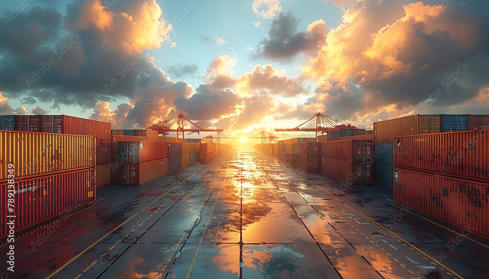 Port operations enhanced by streamlined logistics and quick turnaround ...