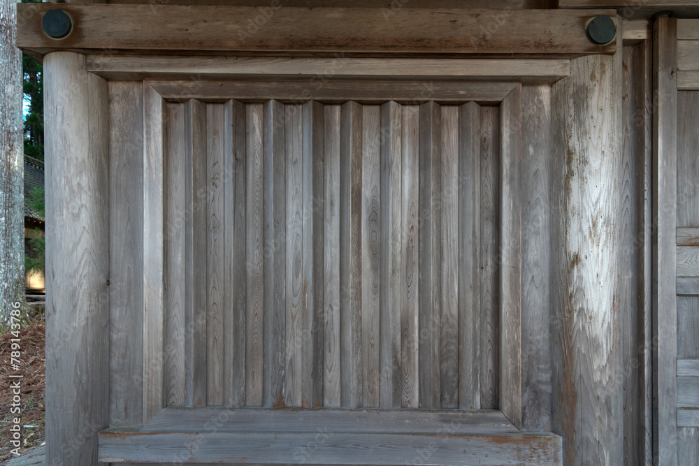 Japanese Temple Architecture, Detail Old Wooden window Texture ...