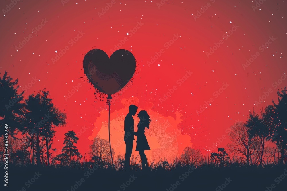 Visual Representations of Love: Romantic Couples and Heartwarming ...