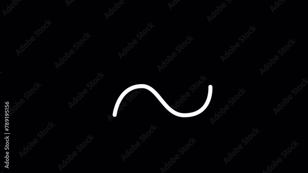 Arrows animation on transparent background, Set of animated arrows on ...