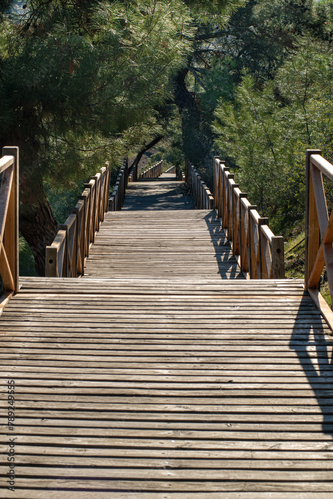 Kula Salihli Geopark. Kula Geopark walking path. Sandal Divlit Volcano ...