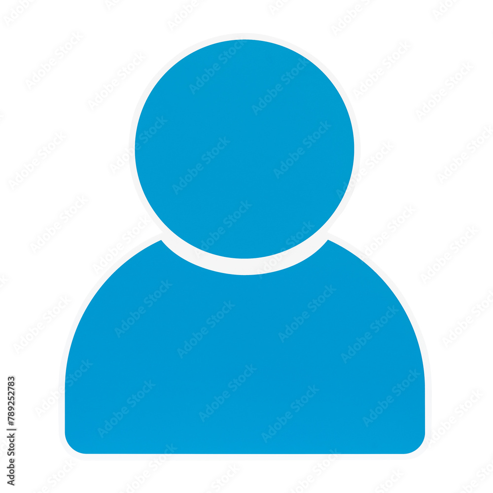 User account icon png sticker, transparent background Stock ...