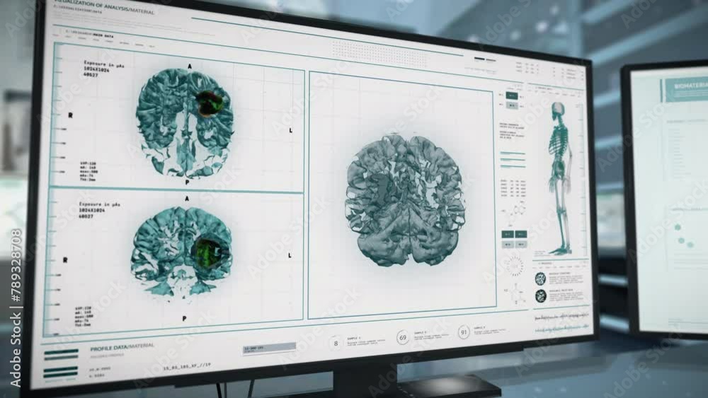 Digital Interface Of X-ray Scanning Device System. Digital X-ray System ...