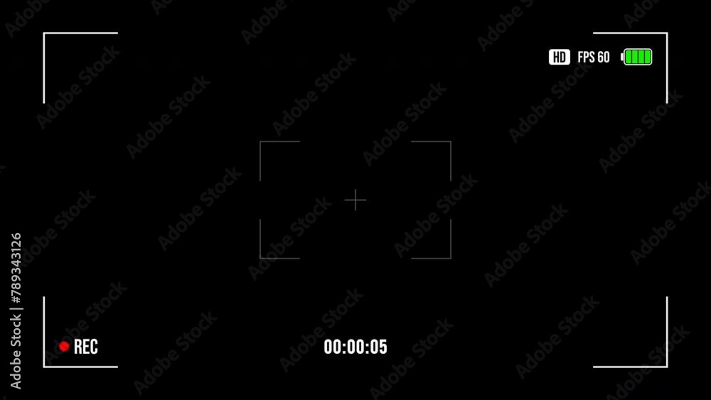 Camera recording screen overlay. Camera recording overlay on ...