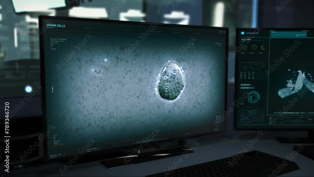 Medical Analysis Of The Human Reproductive System Sperm Cell