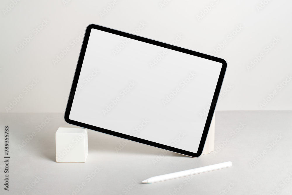 Tablet screen mockup png transparent, digital device design Stock Photo ...