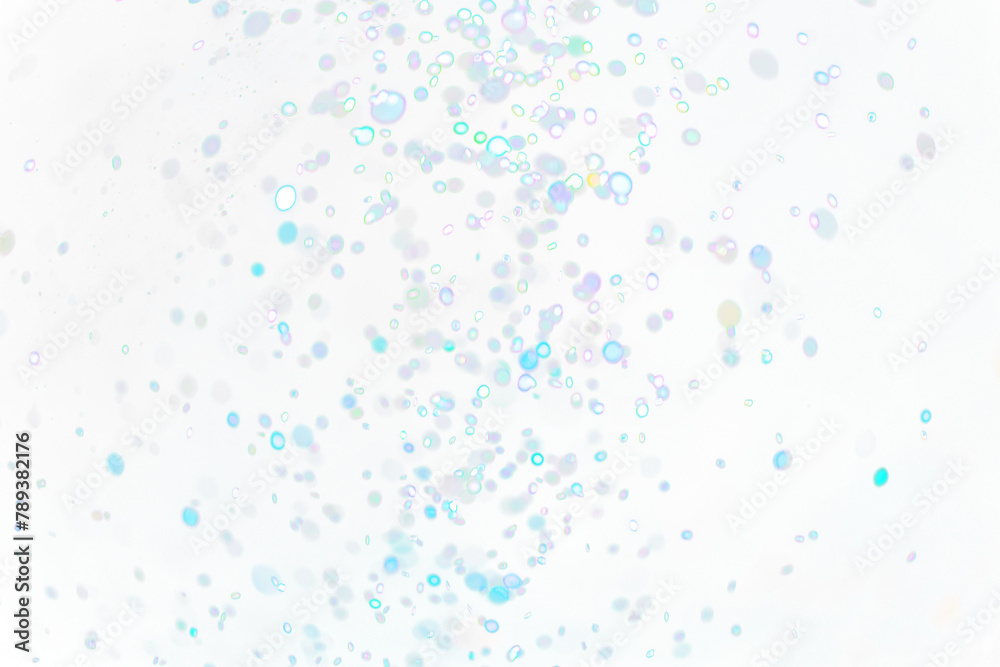 White glitter png bokeh overlay sequin confetti on transparent ...