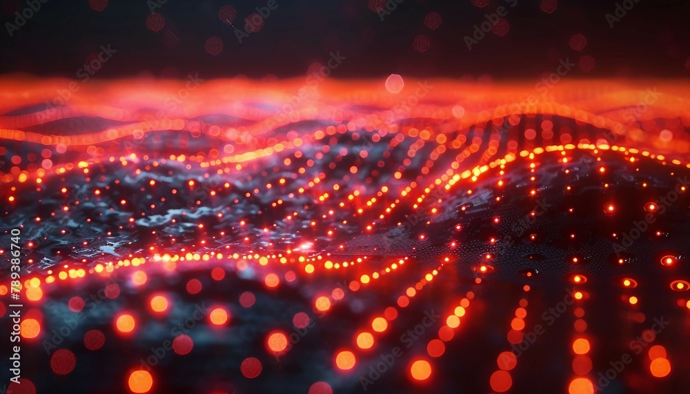 Compliance Matrix: AI Analyzing Governance, futuristic matrix where AI ...