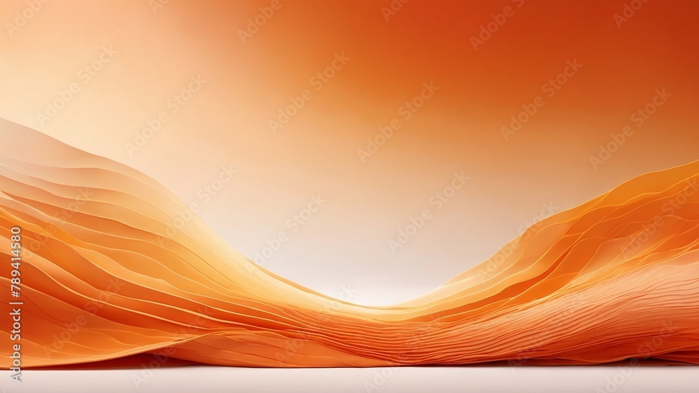 Golden waves of sand stretch out, creating mesmerizing pattern that ...
