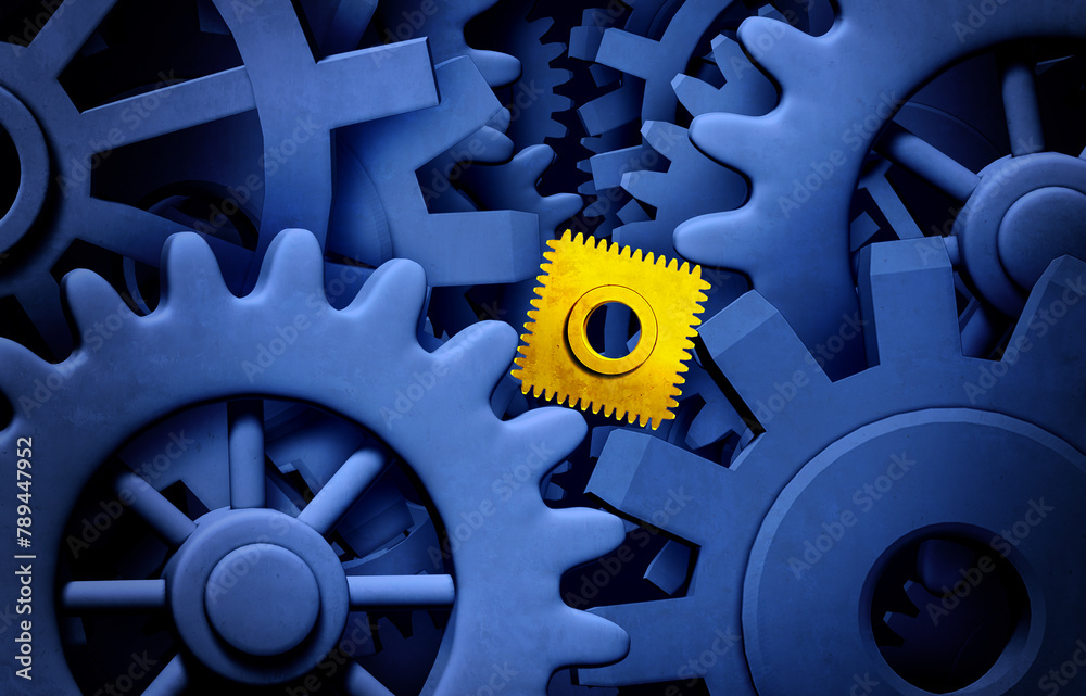 Corrupted Technology and software bug or hardware failure symbol as a ...