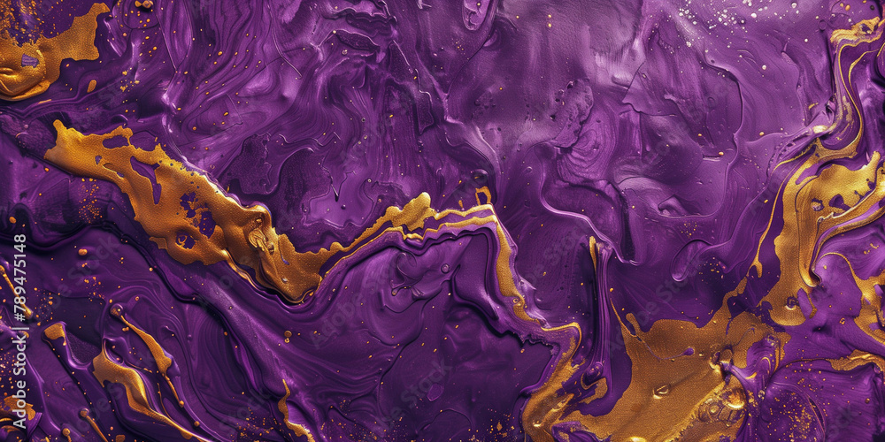 Purple and gold texture background design. Purple and gold rough ...