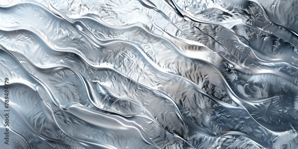 Silver metal surface texture pattern. Shiny silver texture background ...