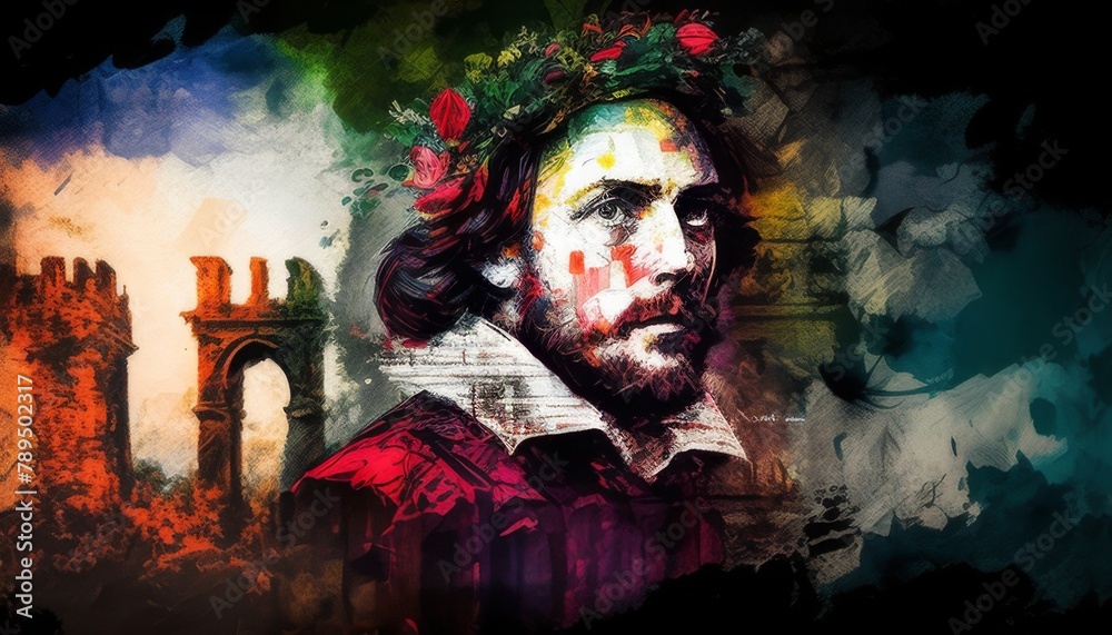 The Shakespearean Soliloquy, Amidst the grandeur of a Renaissance-era ...