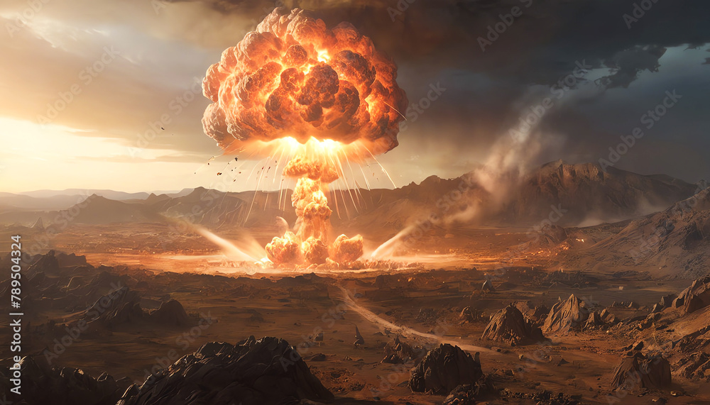 Detonation of atomic bombs or nuclear bombs can cause world destruction ...