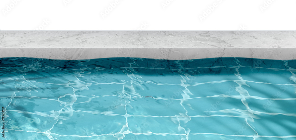Swimming pool png border design Stock Illustration | Adobe Stock