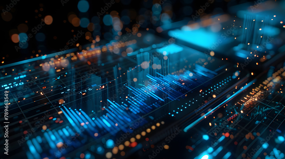 A state-of-the-art light-emitting diode visualization of data and ...
