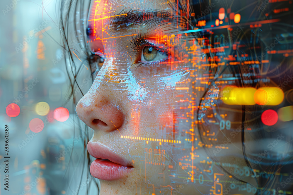 A neural network trained to classify images based on their visual ...