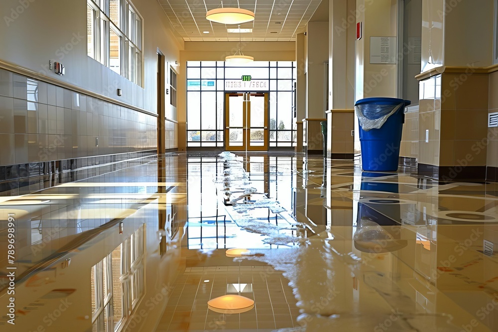 professional industrial cleaning of public building janitorial services ...