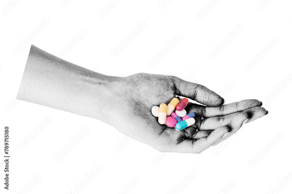 Antidepressants png sticker, mental health transparent background Stock ...