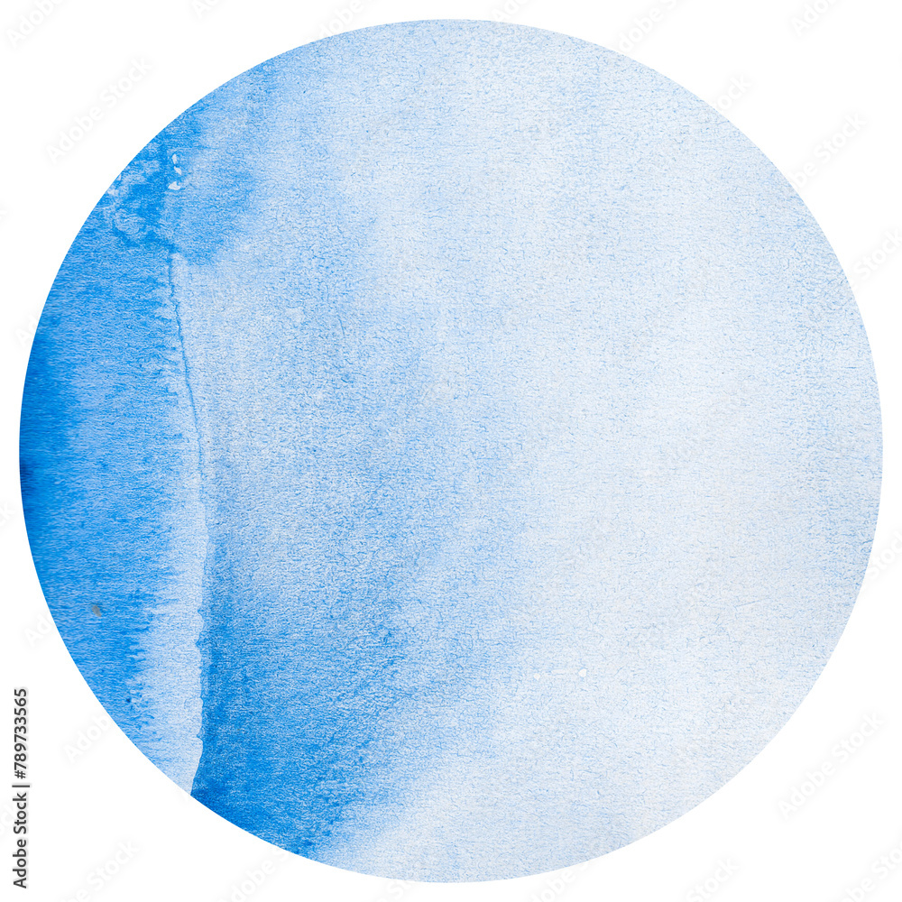 Abstract blue watercolor background. Hand painted abstract blue paint ...