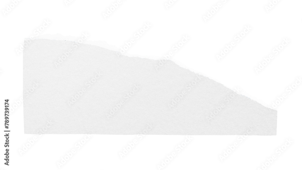 Ripped paper png sticker, white color on transparent background Stock ...