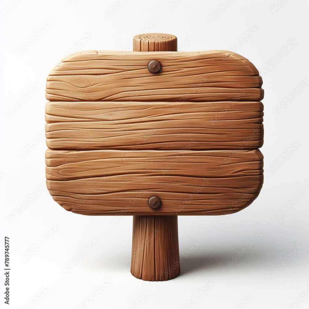 Blank empty wooden rustic signage sign board signpost post wood on ...