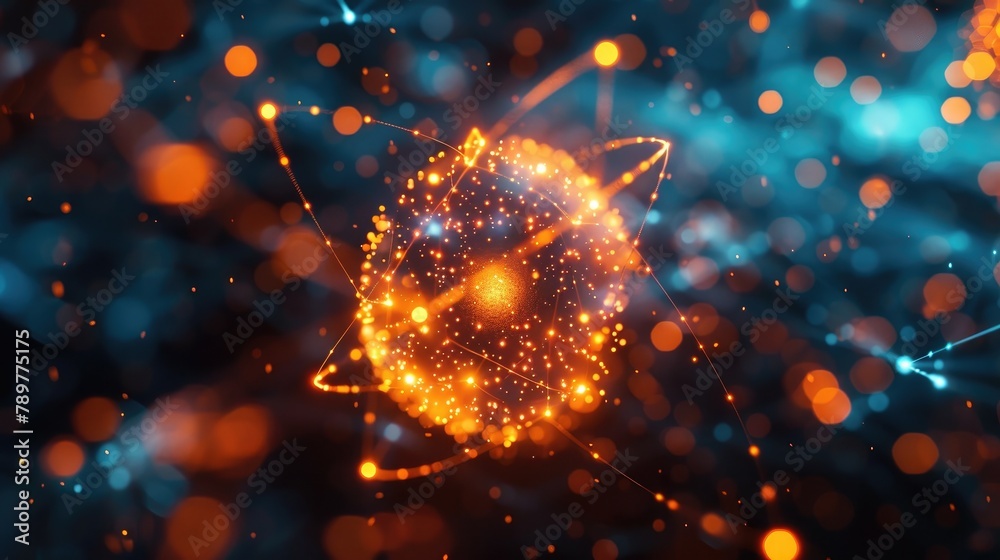 Visualizing The Captivating Essence Of Atomic Structures A Mesmerizing